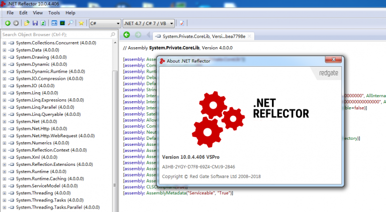 .net反编译神器Red.Gate.NET.Reflector – 清风亦平凡