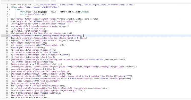 .NET Core api部署在IIS上405-Method Not Allowed – 清风亦平凡